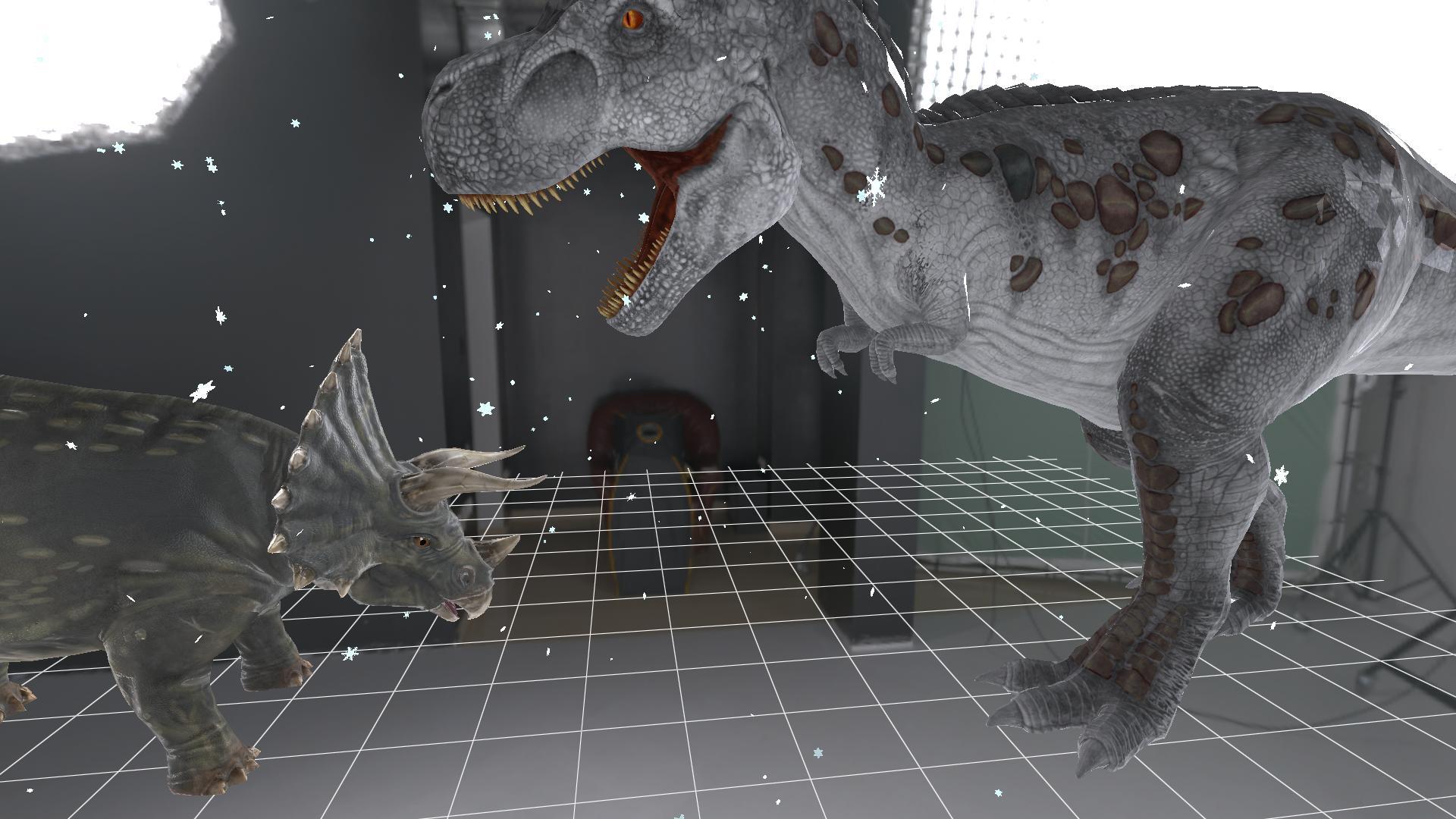 t-rex vs triceratops